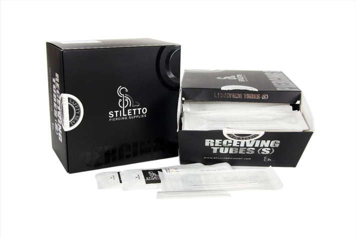 Stiletto Receiving Tube (Box of 100) – Stiletto Piercing Supply
