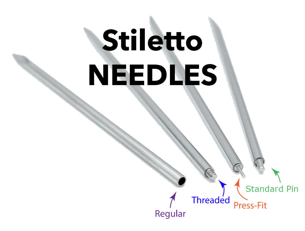 Needles (Box of 50) - 16G – Stiletto Piercing Supply Inc.
