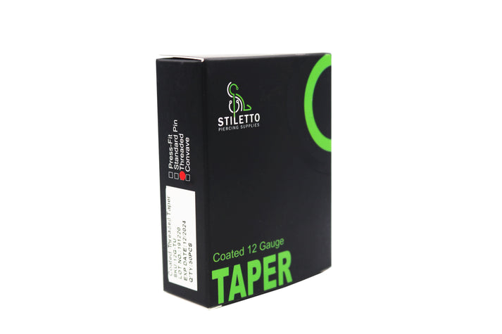 Tapers (Box of 50) - 12G – Stiletto Piercing Supply Inc.