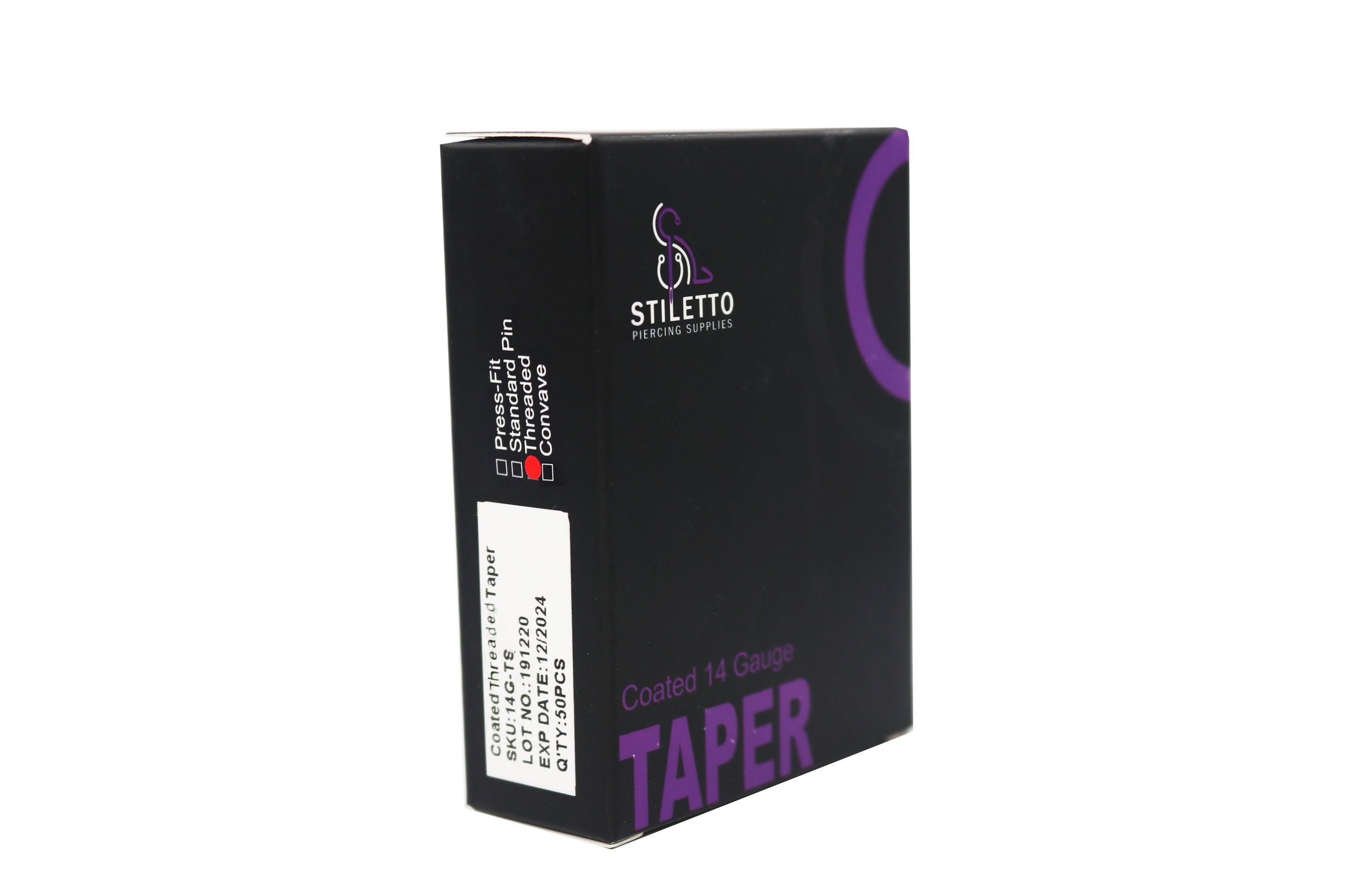 Tapers (Box of 50) - 14G – Stiletto Piercing Supply Inc.
