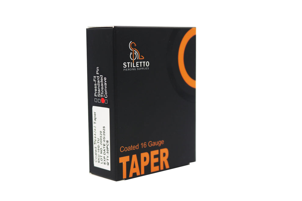 Tapers (Box of 50) - 16G – Stiletto Piercing Supply Inc.